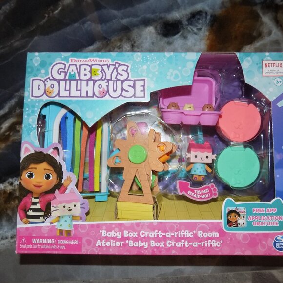 Dreamworks | Toys | Dreamworks Gabbys Dollhouse Baby Box Craftariffic ...